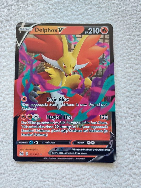 Delphox V - Lost Origin - EN (Gebraucht) in Romont FR für CHF 2 – mit ...