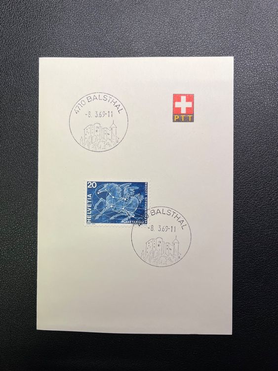 4710 Balsthal K-Stempel auf PTT-Bögli 1969 (Gebraucht) in oberrüti für CHF 0.6 – mit Lieferung ...