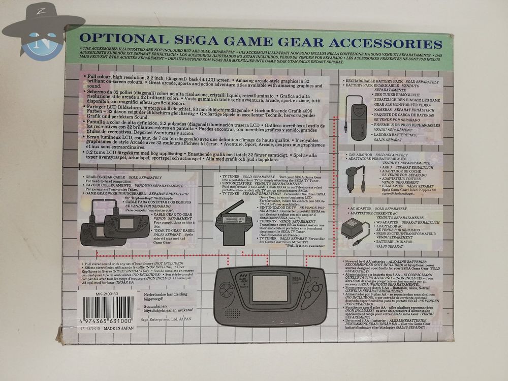 Sega Game Gear Handheld in OVP / Europa Version (Gebraucht) in St ...