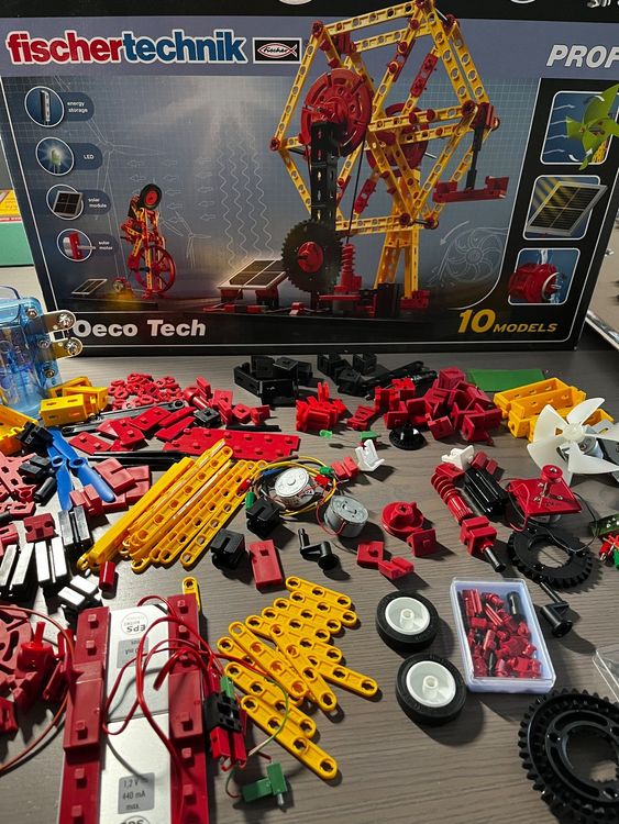 Fischer Technik Oeco Tech Profi 10 Models ab 9 Jahren (Gebraucht) in Gossau SG für CHF 29 – mit ...