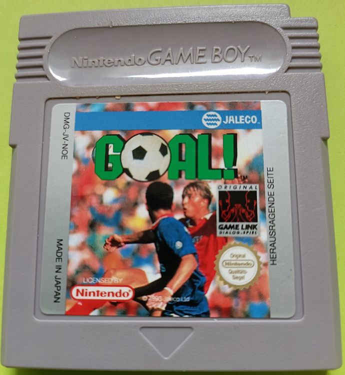 Game Boy Spiel "Goal!" Original Jaleco Fussball Fussballs... (Gebraucht ...