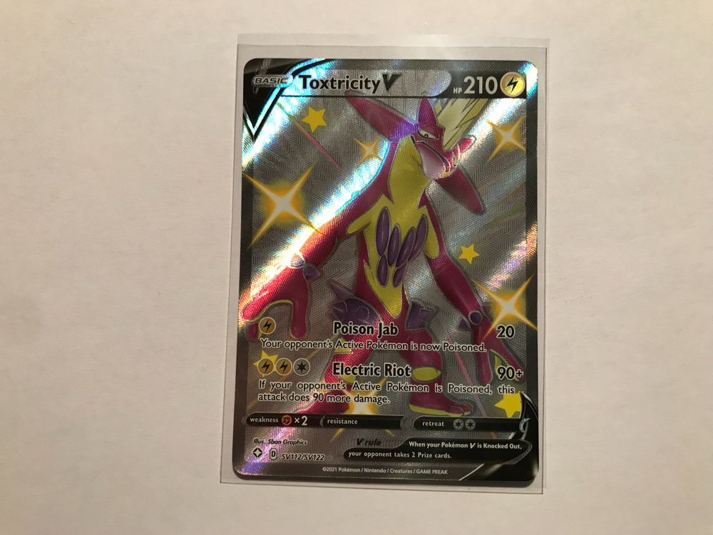 Toxtricity V Shiny Shining Fates EN | Kaufen auf Ricardo