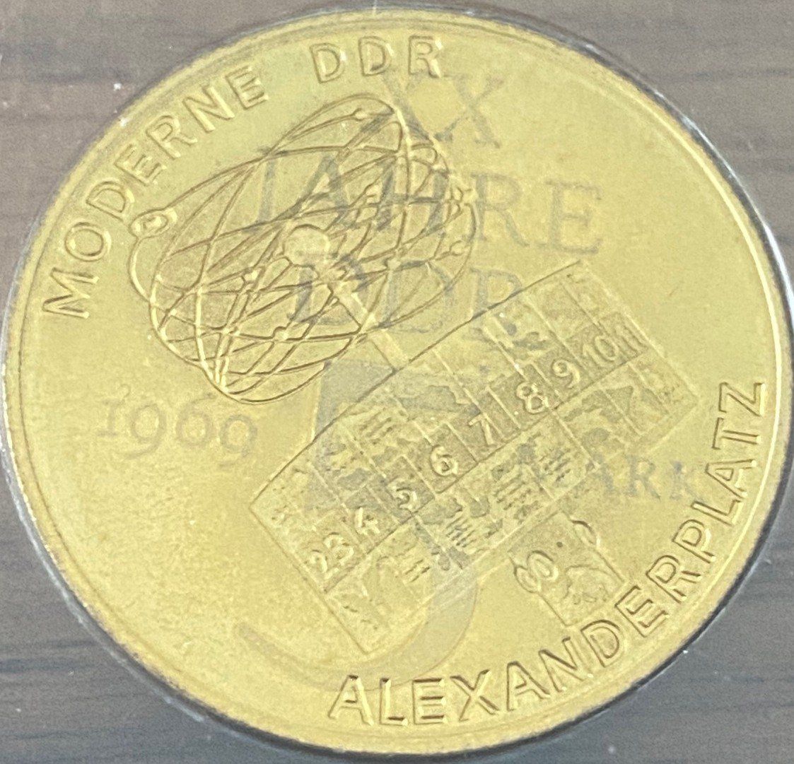 Münzbrief USA Mauerbruch Berlin mit 24K verg. Münze (Gebraucht) in ...