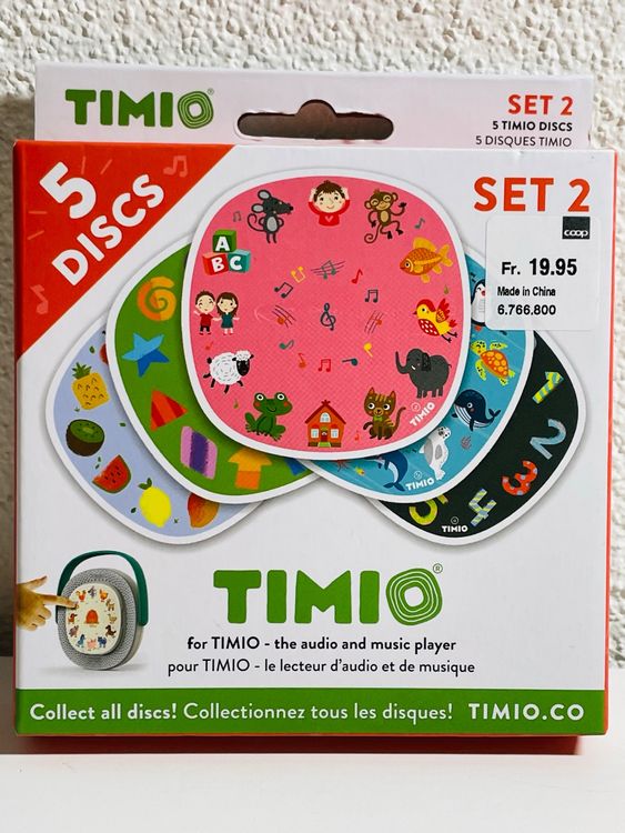 Timio Audio Disc Set 2 (multilingual) NEU (NP 19.90) (Neu und ...
