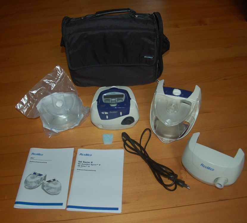 ResMed CPAP S8 AutoSet Spirit II + H4i (Gebraucht) in Obersteckholz für ...