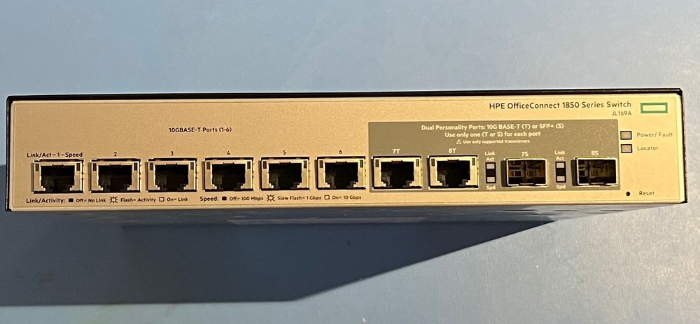 HPE 1850-6XGT 2XGT/SFP+ 10G Switch JL169A (Gebraucht) in für CHF 380 ...