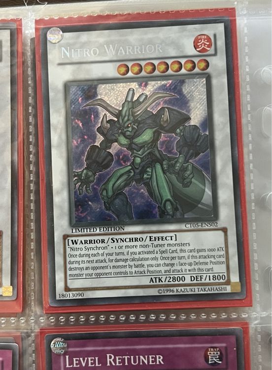 Yu-Gi-Oh! Nitro Warrior CT05-ENS02 Limited Edition (Gebraucht) in ...