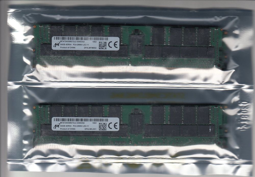4x64GB 4DRx4 PC4-2666 256GB RAM Set MTA (Gebraucht) in Belp für CHF 300 ...