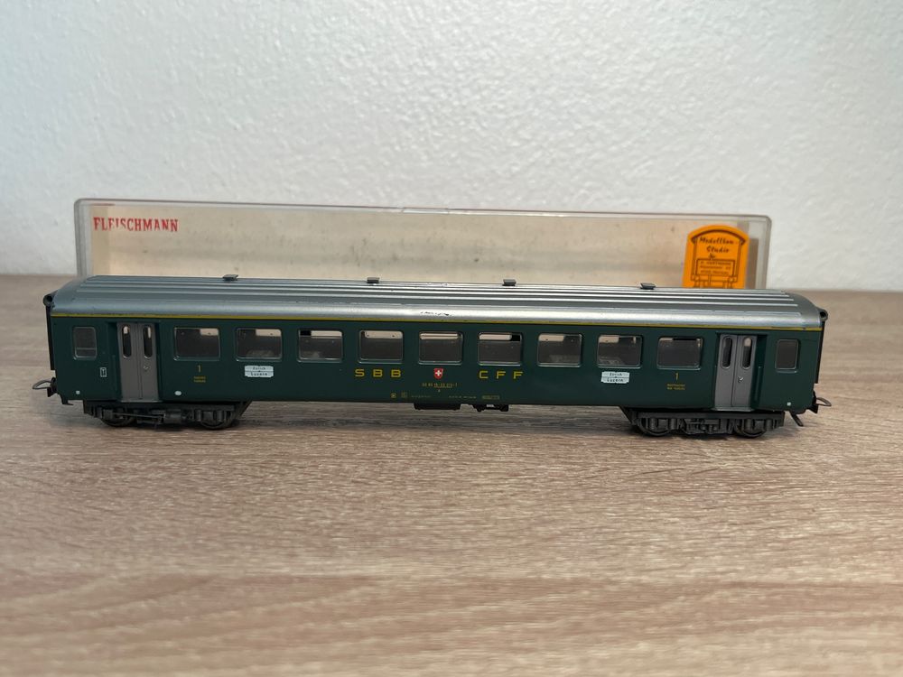 Fleischmann 5134 Personenwagen SBB H0 OVP (Gebraucht) in St-Aubin-Sauges für CHF 22 – mit ...