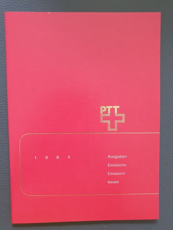Jahresbuch CH Briefmarken 1984 postfrisch (Neu (gemäss Beschreibung ...