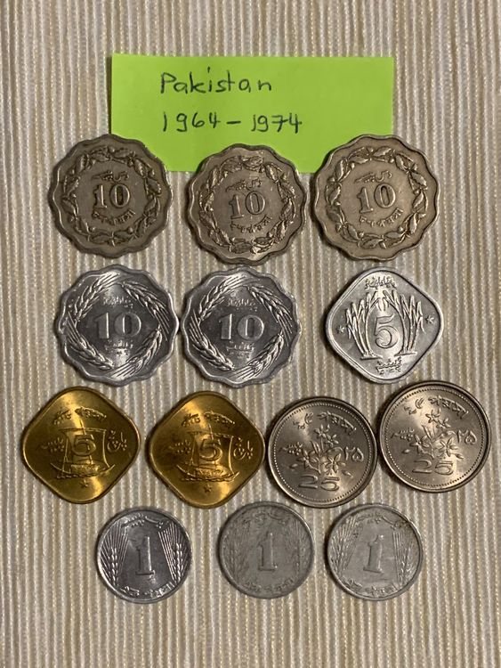 Münzen Pakistan 1964 - 1974 | Kaufen auf Ricardo