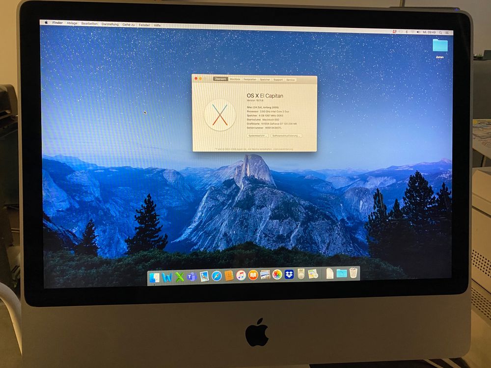 iMac 24" 9,1 Anfang 2009 | Kaufen auf Ricardo