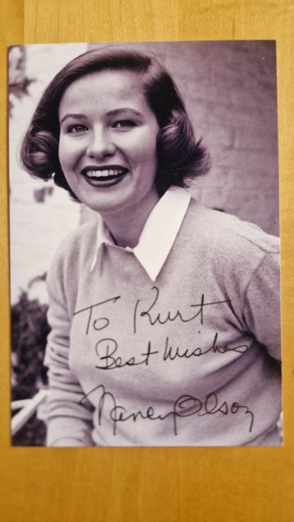 Nancy Olson, Original Autogramm auf Foto in s/w (Gebraucht) in Salmsach ...
