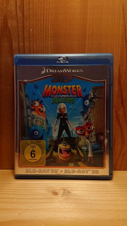 MONSTER UND ALIENS in 3D Blu-Ray (Gebraucht) in Wilderswil für CHF 6.9 – mit Lieferung auf ...