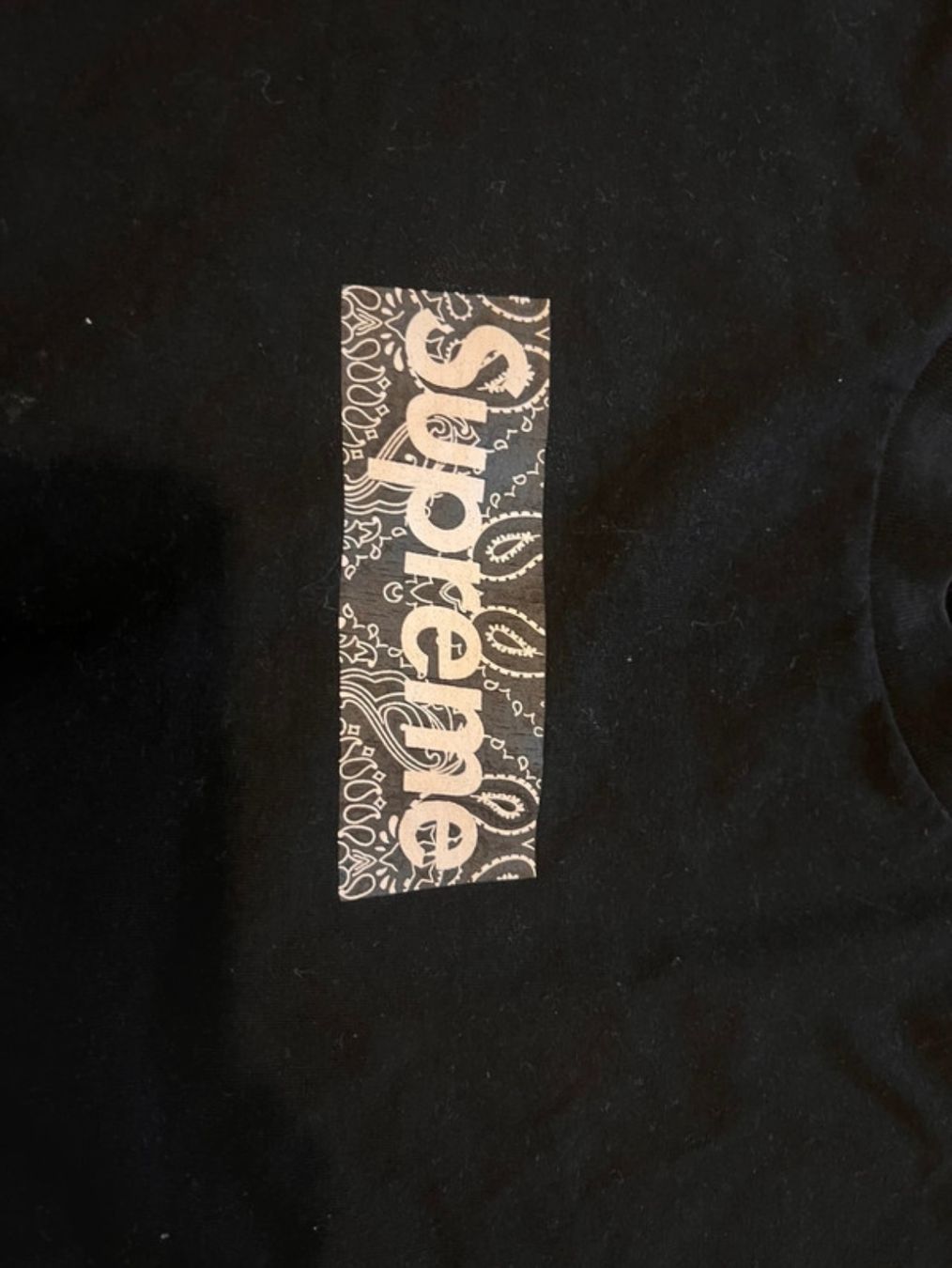 T-shirt Supreme Bandana Box Logo (Neuf (Voir description)) à Plan-Les ...