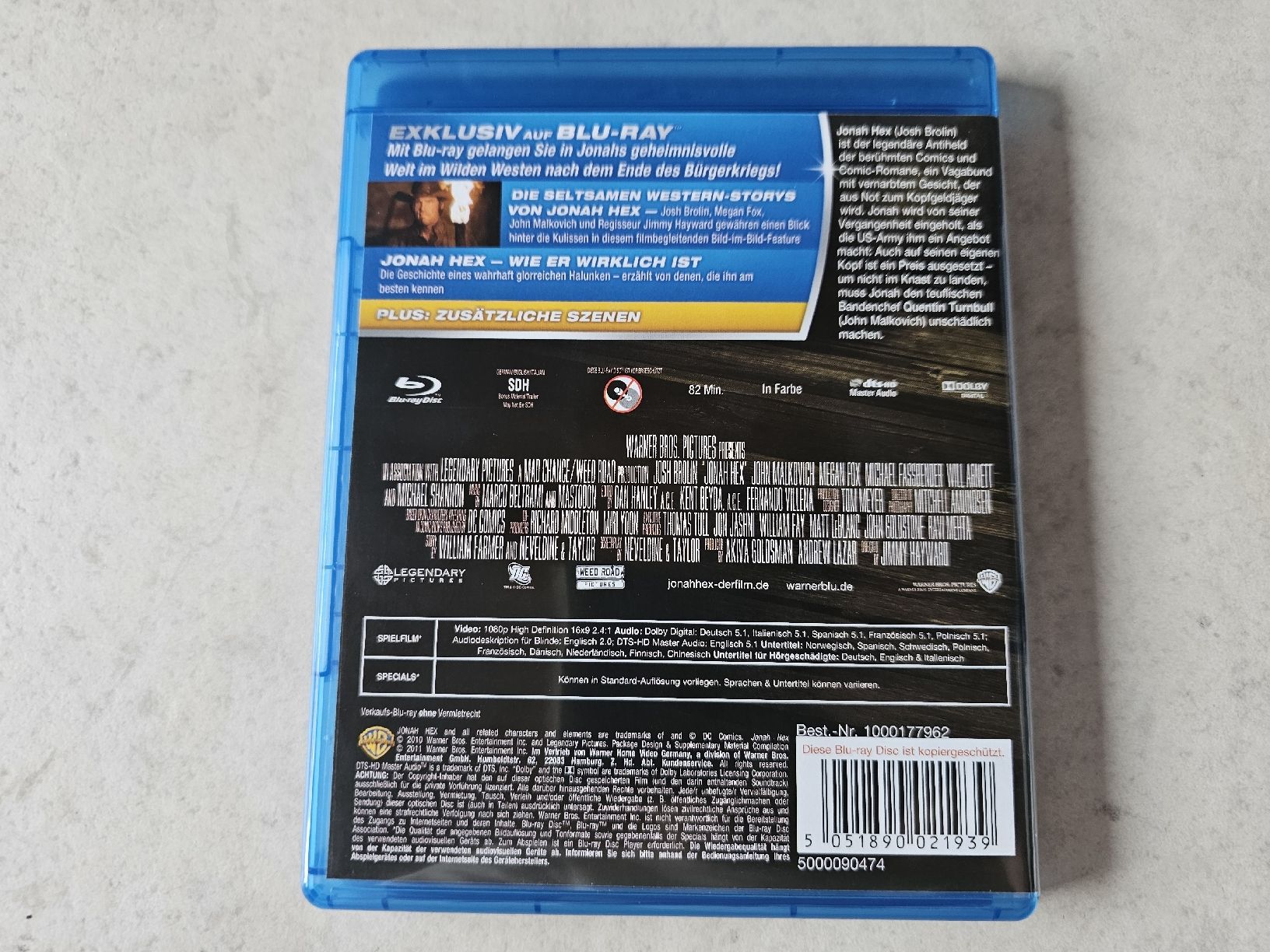 Jonah Hex - Rache ist hässlich / Bluray (Gebraucht) in Schneisingen für ...