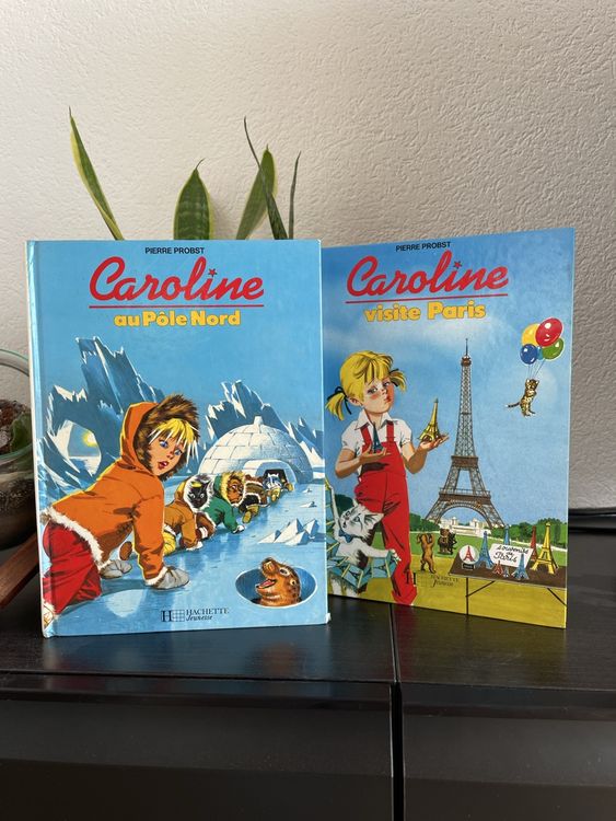 2 livres jeunesse - Caroline visite Paris / au pôle Nord (Gebraucht) in ...