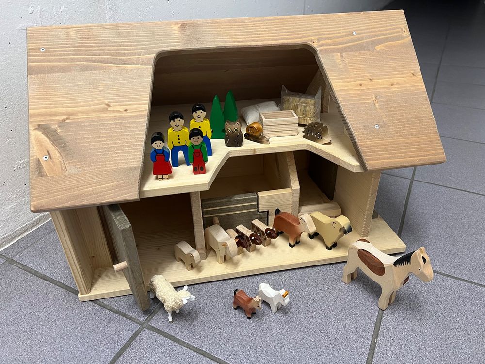 Trauffer Holz Bauernhof | Kaufen auf Ricardo