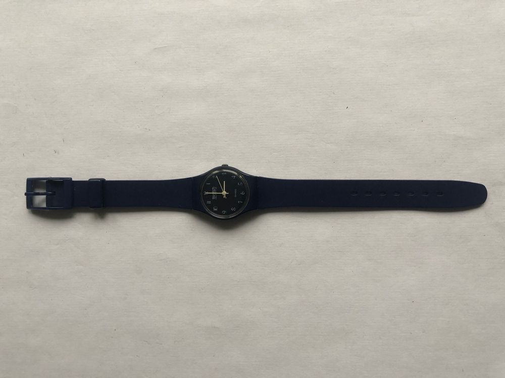 Swatch LADY NAVY BLUE von 1984 Rarität aus den Anfängen (Gebraucht) in ...