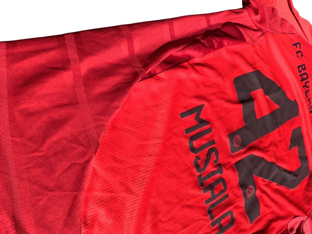 FC Bayern München Musiala Trikot #42 I Signal Red (Neu (gemäss ...