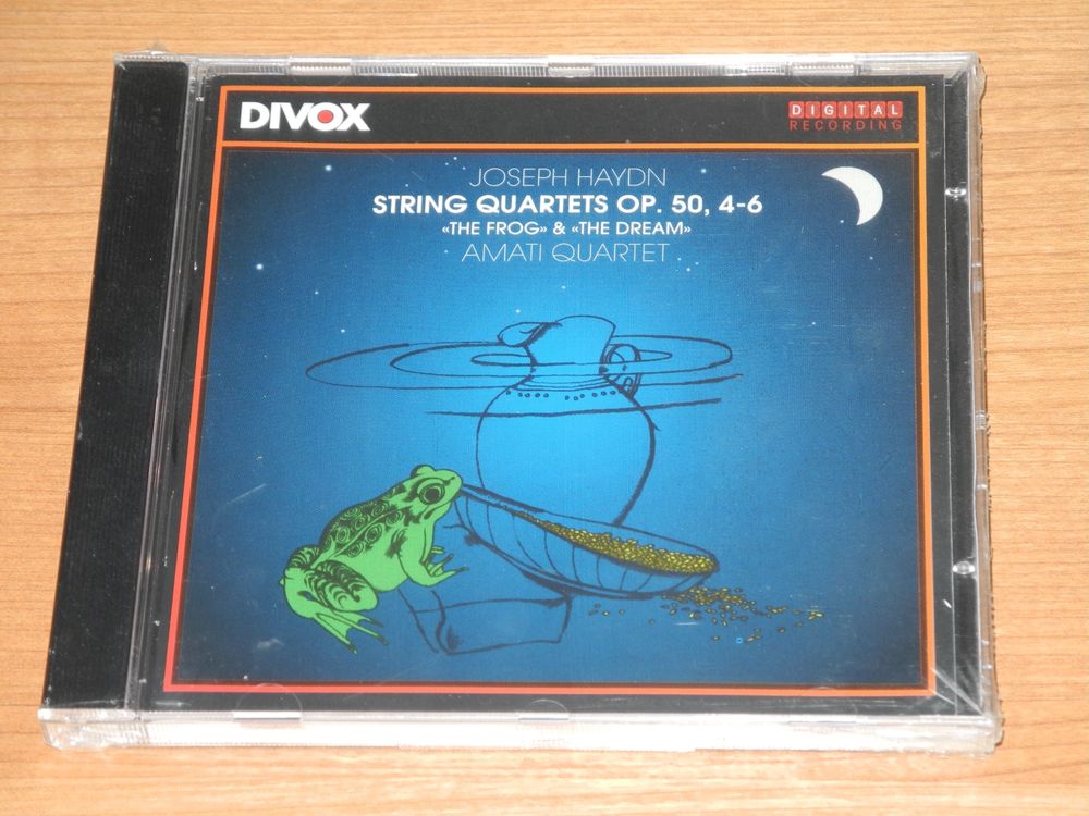 HAYDN: STREICHQUARTETTE OP 50 - AMATI QUARTETT - DIVOX - NEU (Neu und ...