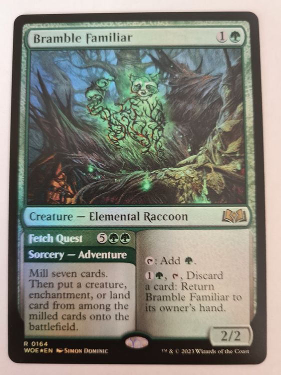 Bramble Familiar, FOIL, WOE-0164 | Kaufen auf Ricardo