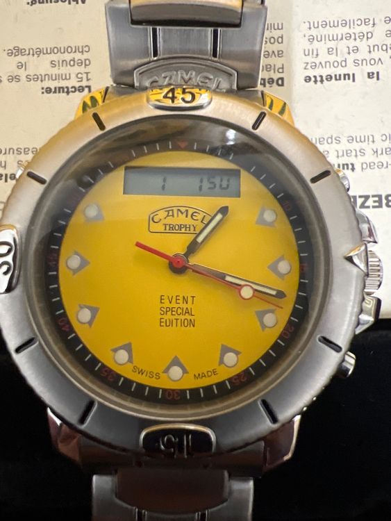 Camel Trophy Armbanduhr Event Special Edition, Swiss Made | Kaufen auf ...