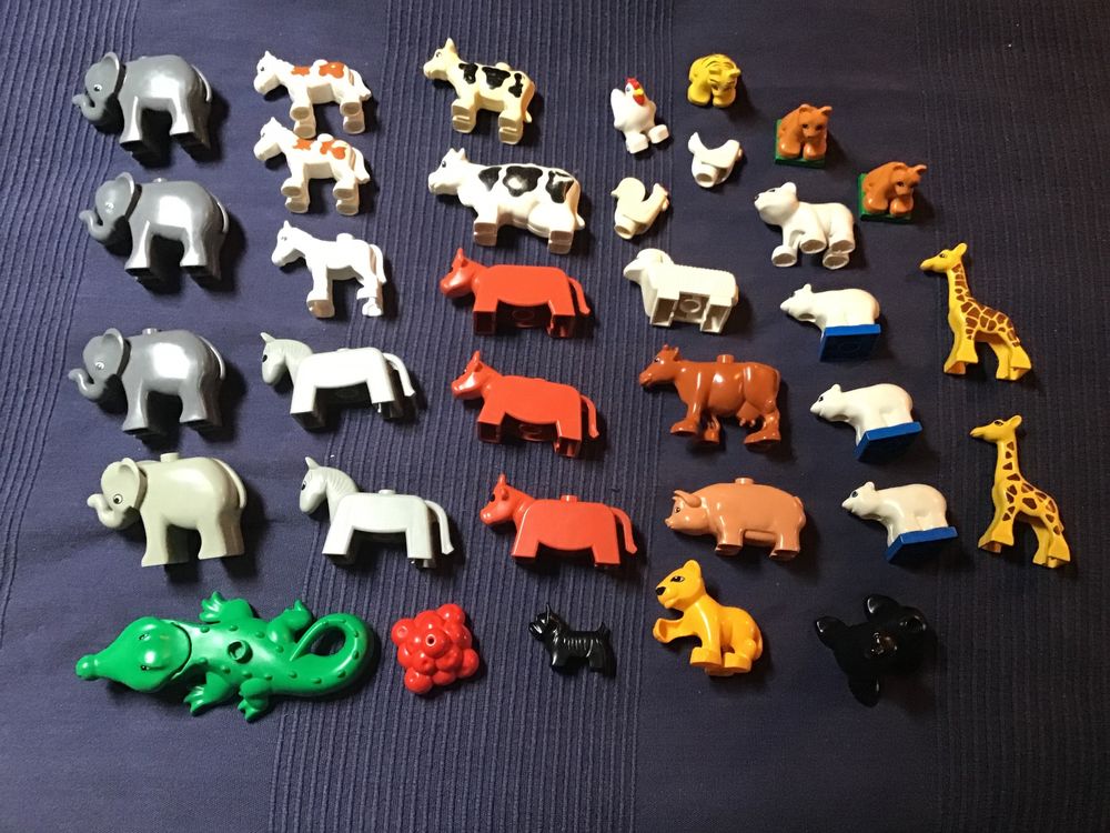 Grosse Sammlung Lego Duplo Tiere - Bauernhof & Zoo! | Kaufen auf Ricardo