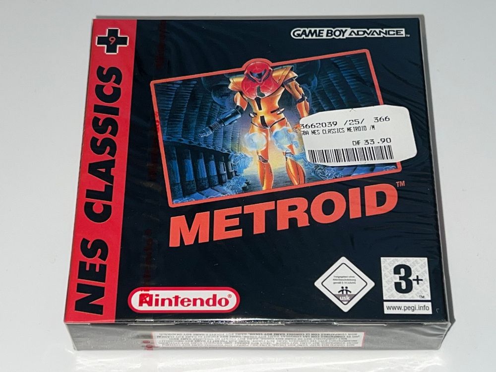 GBA Spiel - NES Classics: Metroid (OVP) [NEU/NEW/SEALED] (Neu und originalverpackt) in Zürich ...