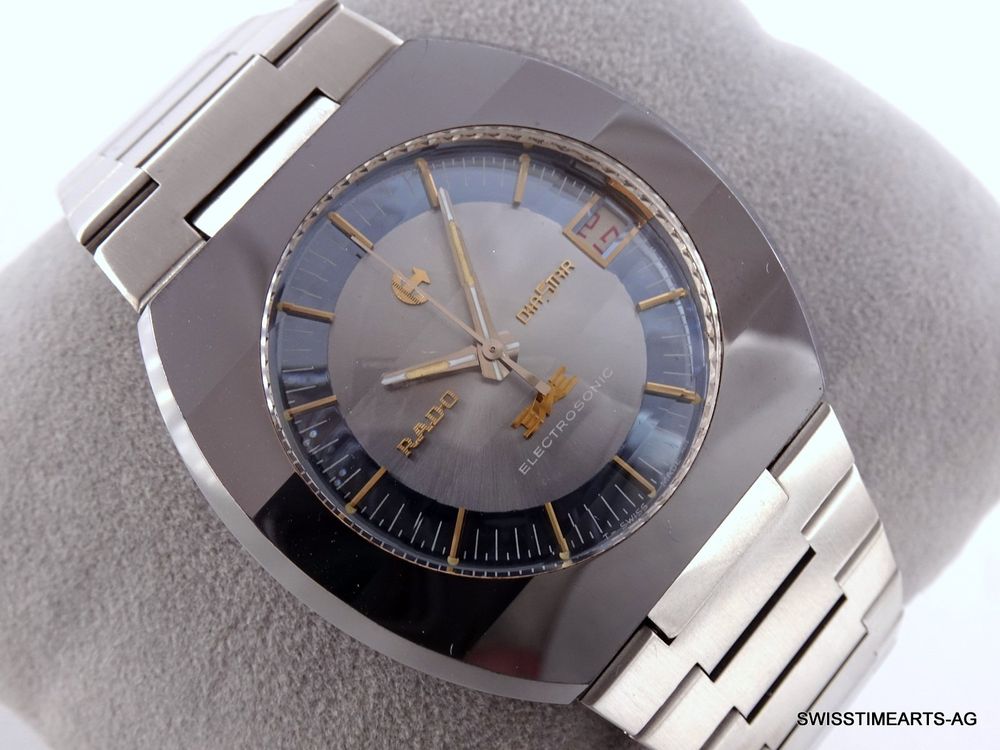 RADO DIASTAR ELECTROSONIC VINTAGE 1970ER STIMMGABEL HERREN (Gebraucht ...
