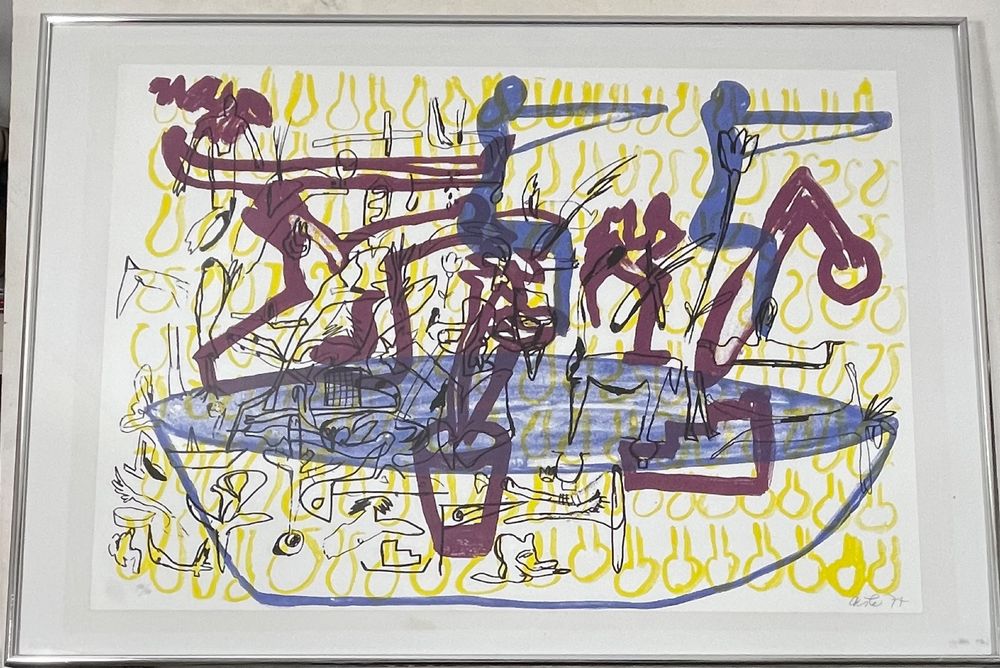 Martin Disler (1949-1996) Lithographie Handsigniert (Gebraucht) in Root für CHF 84 – mit ...