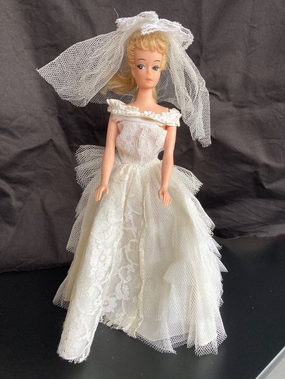 Barbie Petra Puppe mit Hochzeitskleid 60er Jahre | Kaufen auf Ricardo