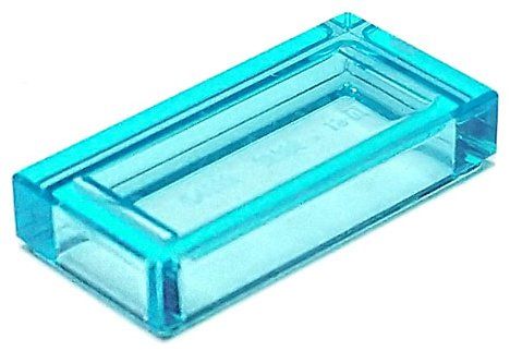 LEGO - 50x Trans-Light Blue Tile / Fliese 1x2 - 3069 - NEW | Kaufen auf ...