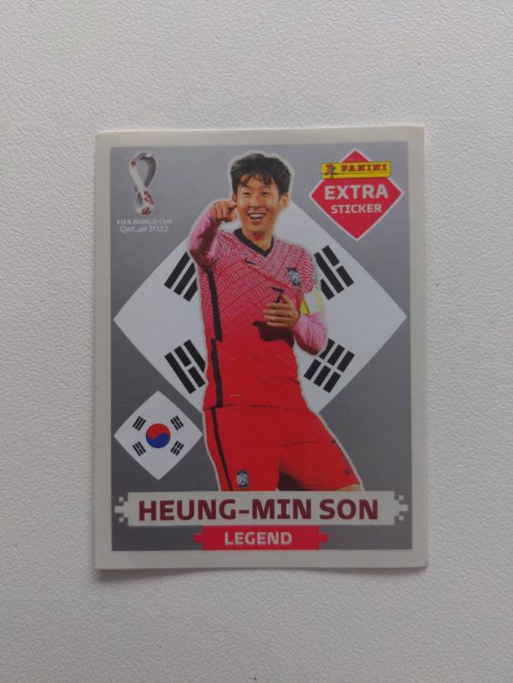 HEUNG-MIN SON Extra Sticker Panini Silver Legend | Kaufen auf Ricardo