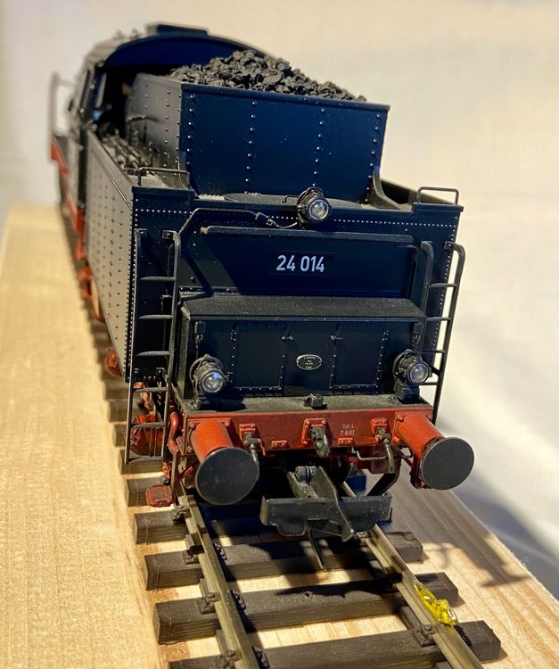 Dampflokomotive BR 24 von Lenz in Spur 0 2-Leiter | Kaufen auf Ricardo