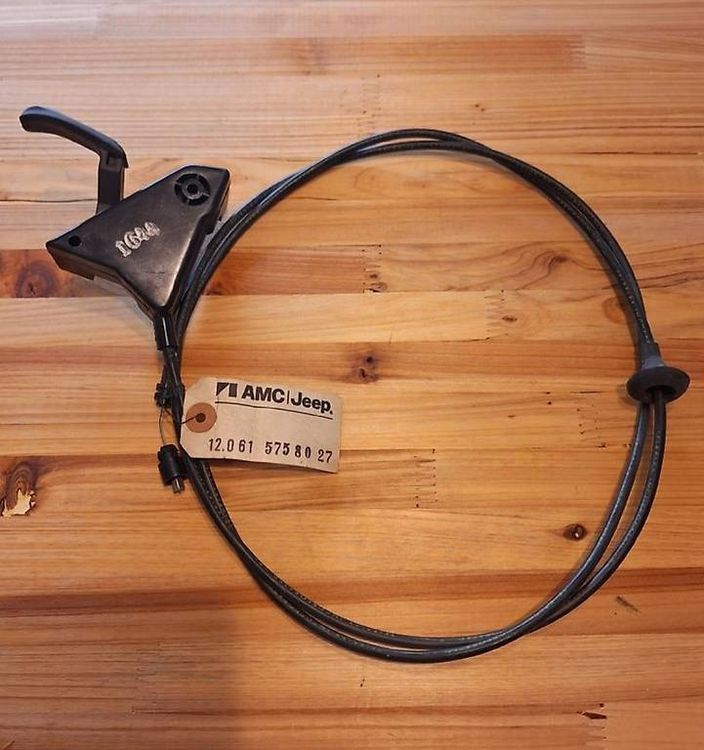 Haubenzug Jeep FSJ NOS Wagoneer/Cherokee Chief/Gladiator (Neu und ...