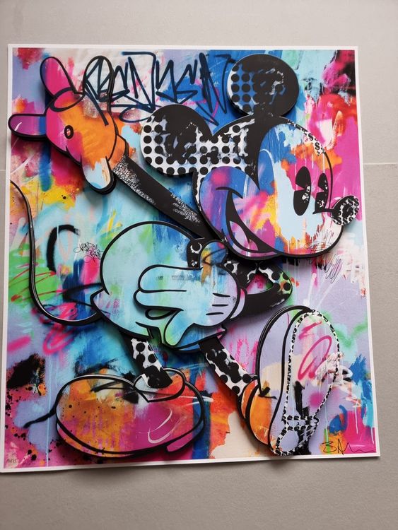 Ben Allen Mickey 3D-Konstruktion signiert nummeriert (Gebraucht) in ...