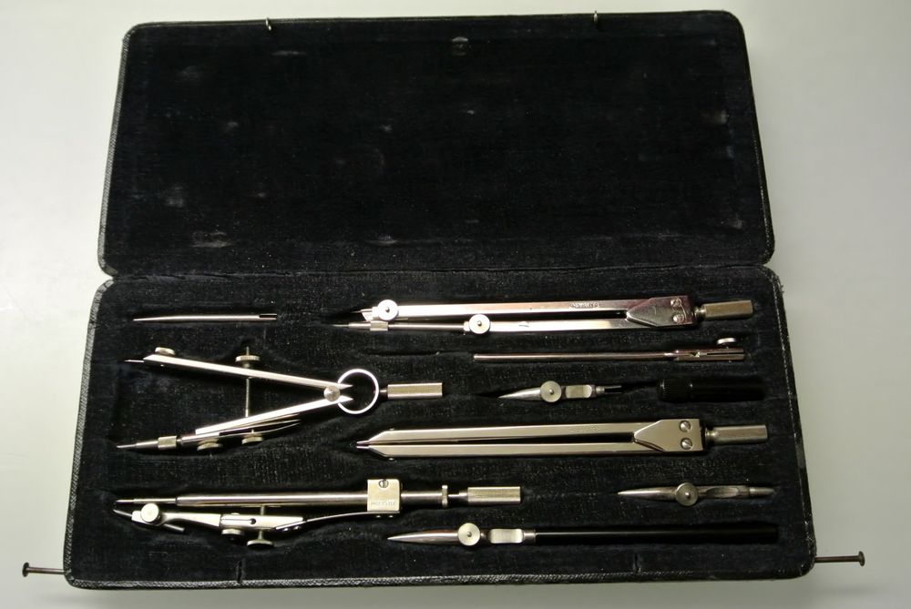 Altes PROEBSTER ELEMENTAR E8 Set Zirkel Präzision Zeichnen (Gebraucht ...