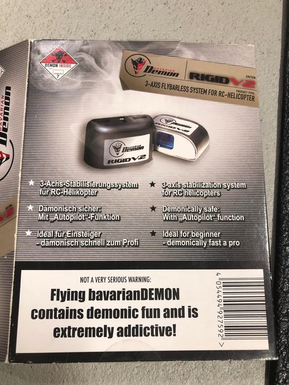 FBL Bavarian Demon Rigid V2 (Neu (gemäss Beschreibung)) in Willerzell für CHF 39 – mit Lieferung ...