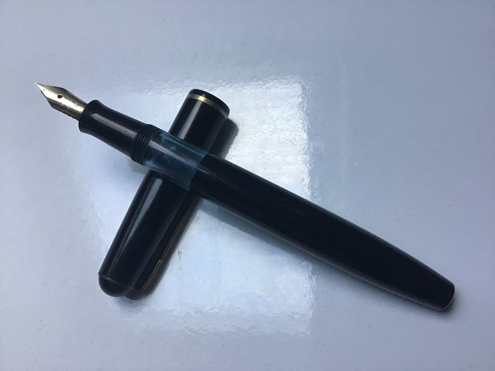 Alter Kolben-Füllfederhalter "ROYAL" Feder 14K 585 (Gebraucht) in ...