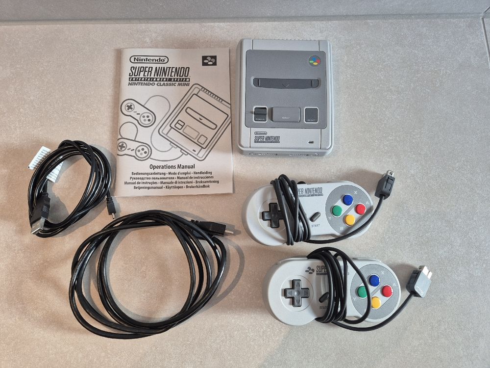 Nintendo SNES mini classic (Gebraucht) in Wimmis für CHF 99 – mit Lieferung auf Ricardo kaufen