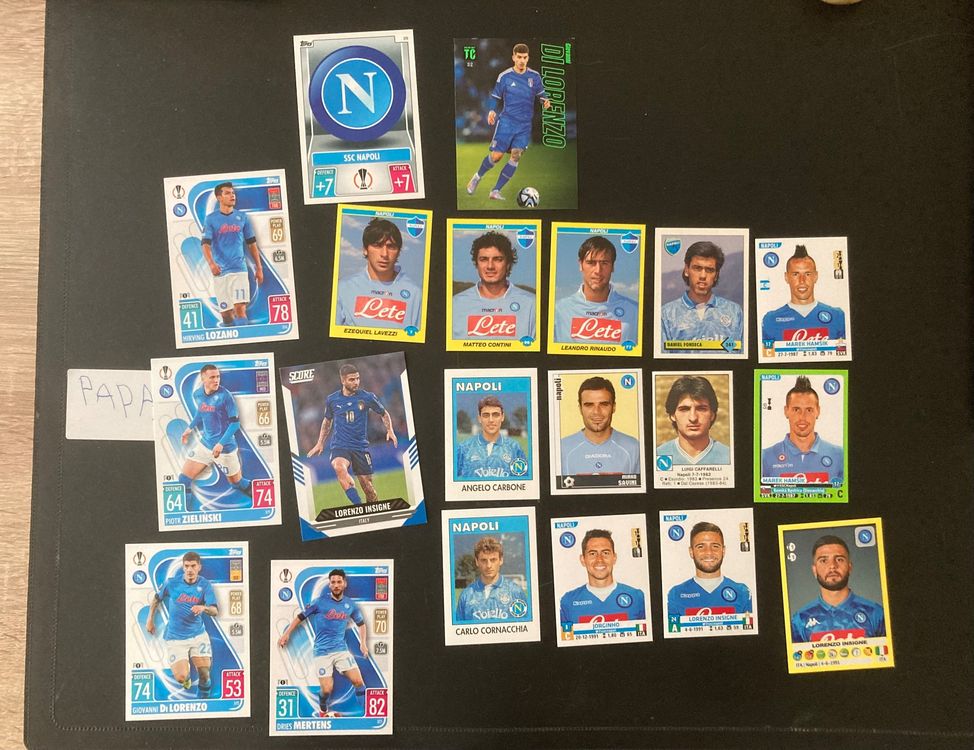 Napoli 20 Stk Cards und Stickers Panini Top Zustand | Kaufen auf Ricardo