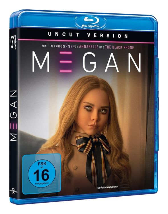M3GAN [Blu-ray] Megan neuwertig Uncut Version (Neu (gemäss Beschreibung ...
