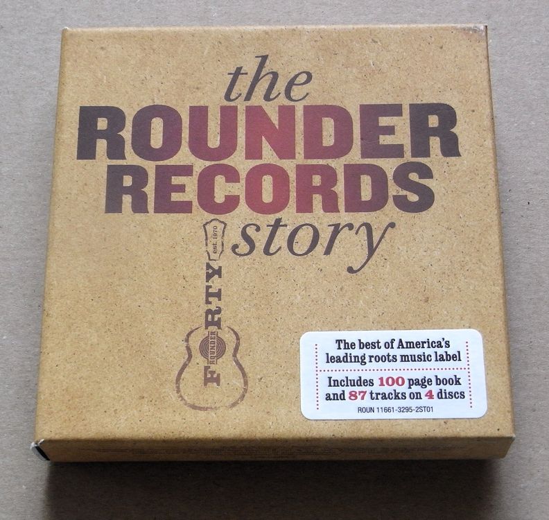 ROUNDER RECORDS Story 4CD Box, 87 Tracks, 100-Seiten Booklet (Gebraucht) in Derendingen für CHF ...