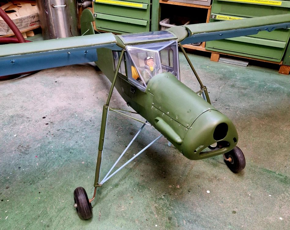 Fieseler Storch Fi 156, RC Modell (Gebraucht) in für CHF 115 – nur ...