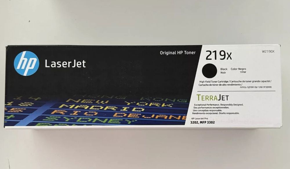 HP Color Laser MFP 3202, MFP 3302 black Toner, 219X/W2190X (Neu und ...