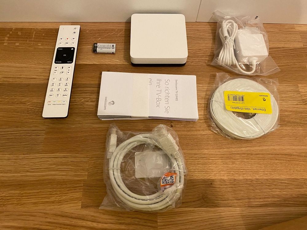 Swisscom TV Box 2.0 UHD (Neu und originalverpackt) in für CHF 47 – mit ...