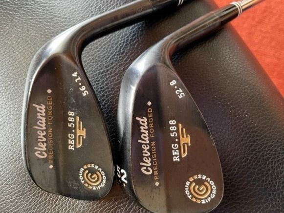 Cleveland precision forged reg 588 tour zip grooves wedges | Kaufen auf ...