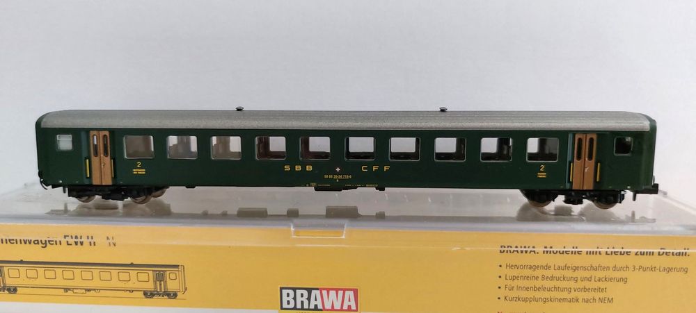 Brawa SBB EW II 2.Klasse 65210 (Neu (gemäss Beschreibung)) in Biberist ...