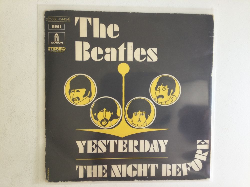 The Beatles Single - Yesterday / Night Before | Kaufen auf Ricardo